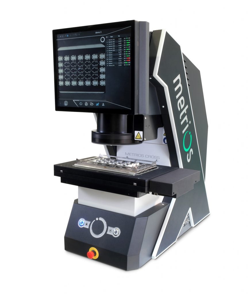 Metrios HD CROSS - optical measuring system 2D - TOP Metrology