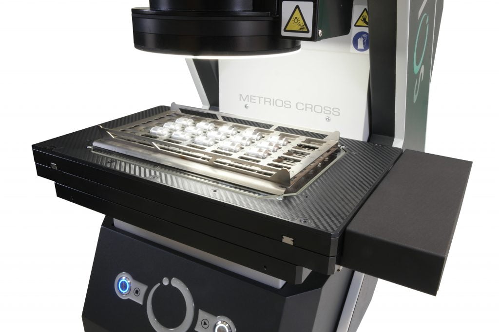 Metrios HD CROSS - optical measuring system 2D - TOP Metrology